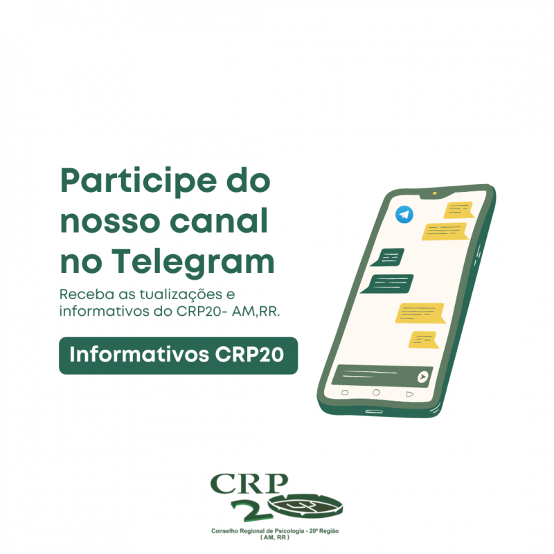 Novo Cana no Telegram | CRP 20
